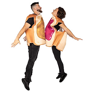 Peanut Butter and Jelly Sandwich Couples Halloween Costume - Funny Food Outfit