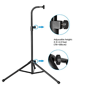 MUSCELL 36-Bar Chimes Percussion Music Instruments with Mounting Stand