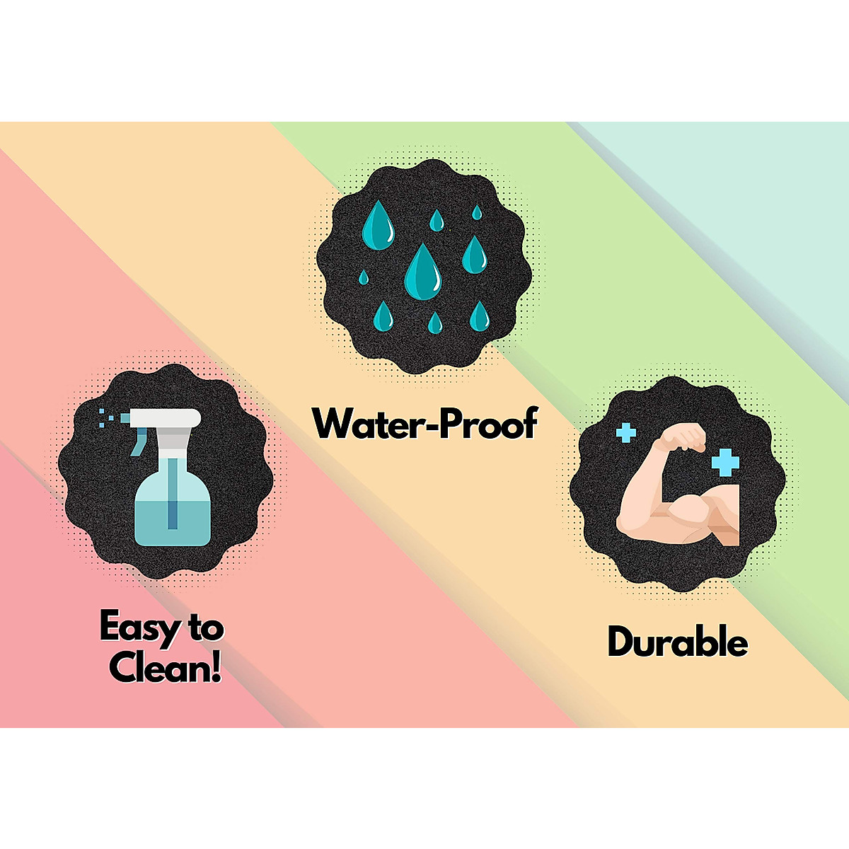 Polar Whale Art Marker Storage Tray Organizer Pen Pencil Brush Storage Design Stand Supply Horizontal Storage Non-Scratch Non-Rattle Washable Compatible with Copic and More Holds 36