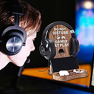 OCCdesign Gamer Gifts for Teenage Boy Men, Gamer Headset Stand for Gaming, Game Room Decoration, Gamer Gifts for Son Grandson Dad Boyfriend
