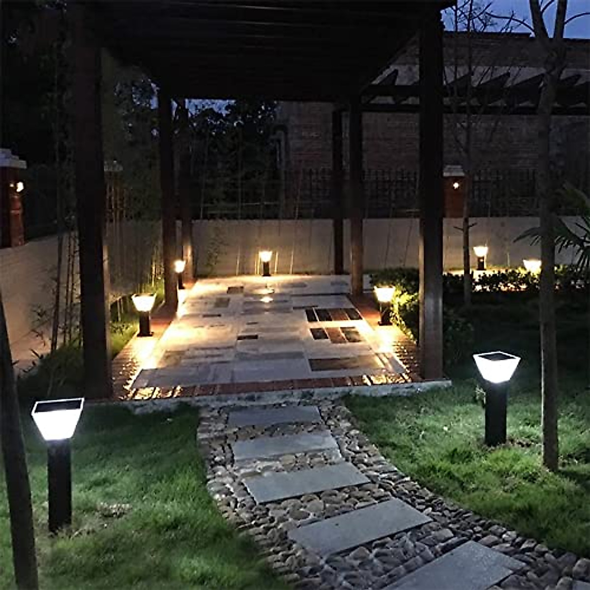 MCABUJT Home Garden Decoration Small Street Lamp，Led Garden Landscape Entrance Small Street Lamp, European Style Outdoor Waterproof Lawn Lamp, Villa Garden Lamp