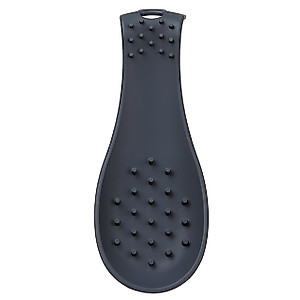 Dexas GSR2-432 Silicone Spoon Rest, Small, Gray