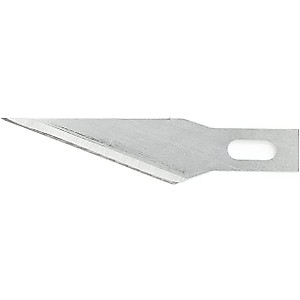 Excel Blades #11 Craft Knife Replacement Blades - Double Honed Blades for Craft Knife - Perfect for Trimming Wood, Plastic, Paper, Leather and More - Set of 15 with Dispenser