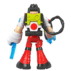 Fisher-Price Rescue Heroes Reed Vitals, 6-Inch Figure with Accessories