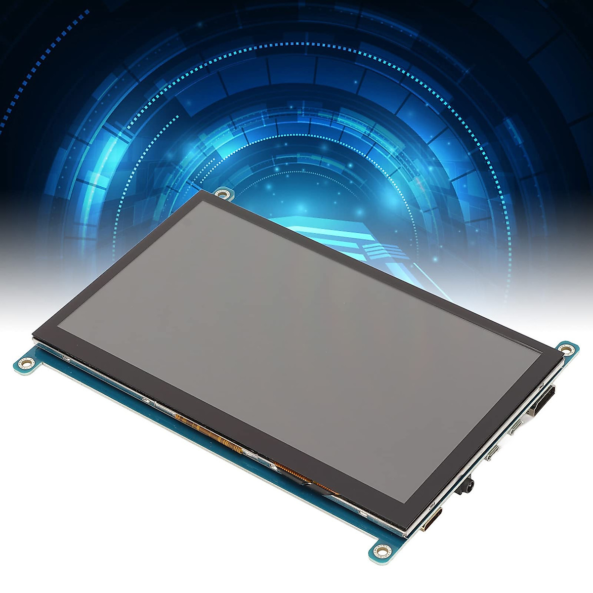 Dpofirs 7 Inch Monitor for Raspberry Pi, 1024x600 for Raspberry Pi Touchscreen Monitor HDMIPortable Monitor Capacitive Pi Display with 178 Degree Viewing Angle