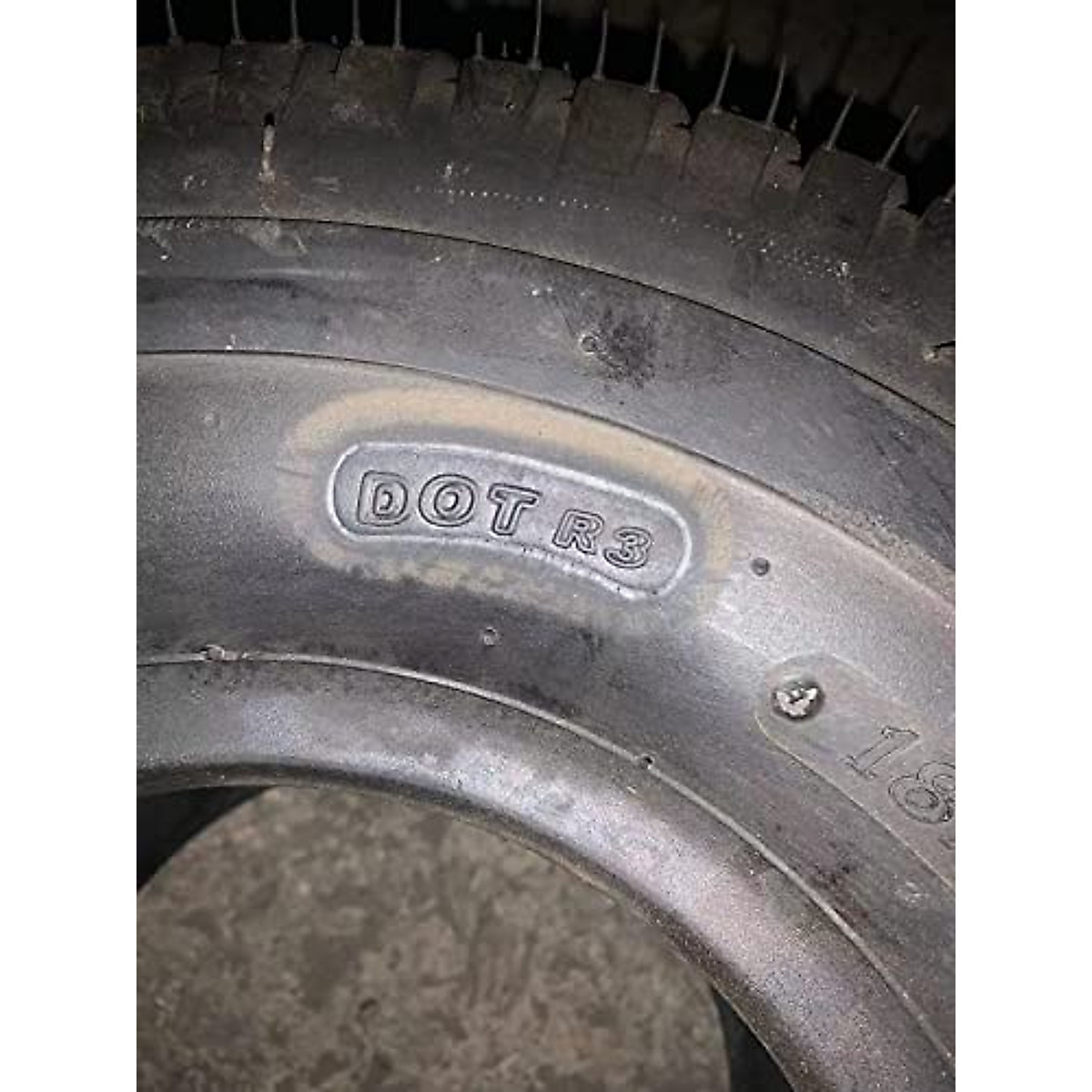 Set of 2 18X9.50-8 4PR Lawn Mower Tires Tubeless Turf Garden Tires