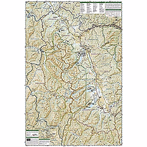 Sawtooth National Recreation Area Map (National Geographic Trails Illustrated Map, 870)