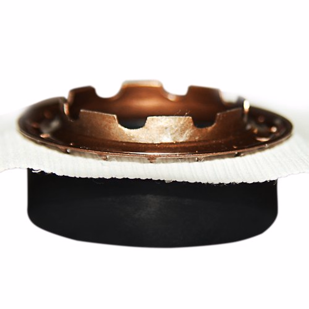 Home Sewing Depot Fast-Set Metal, Size 12 Grommet, 1 9/16", 8 Grommets Total, Frost Silver