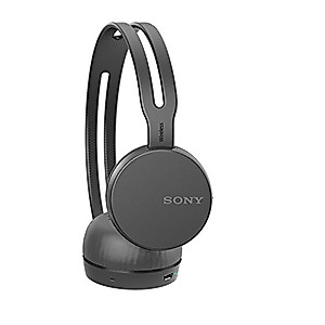 Sony WH-CH400 Wireless Headphones, Black (WHCH400/B) (Renewed)