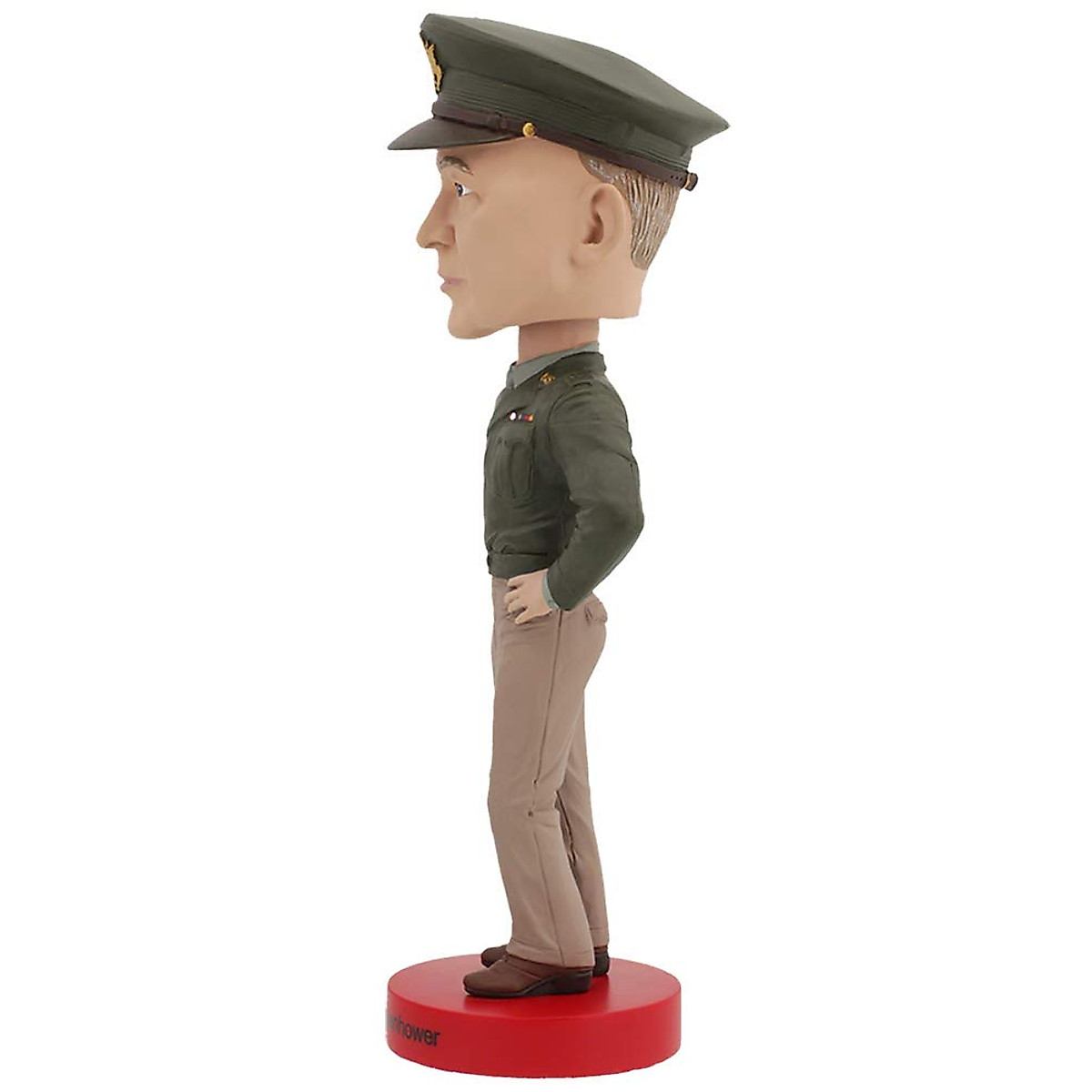 Royal Bobbles Dwight D. Eisenhower Bobblehead, Premium Polyresin Lifelike Figure, Unique Serial Number, Exquisite Detail