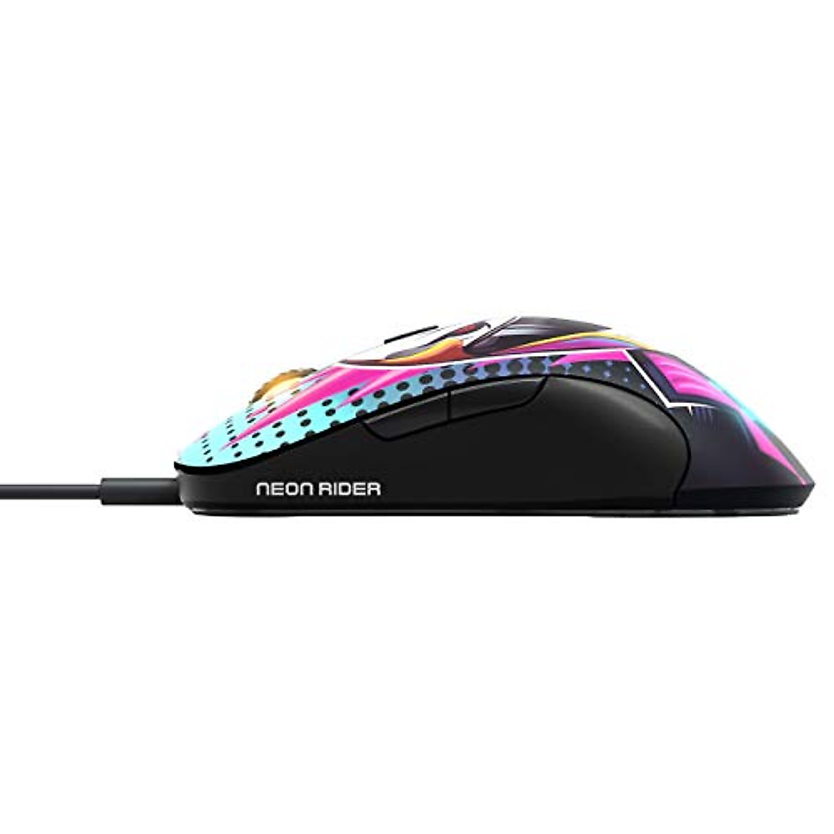 SteelSeries Sensei Ten - Gaming Mouse - 18, 000 CPI Truemove Pro Optical Sensor - Ambidextrous design - 8 Programmable Buttons - CS: GO Neon Rider Edition PC