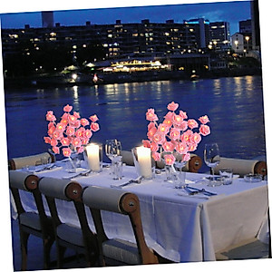 DOITOOL Rose Tree Lamp Led Night Light Decorative Home Lighting Warm White Table Lamp Battery Cozy Atmosphere