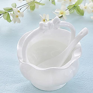 BETYMAO Ceramic Kitchen Utensil Holder Spoon Fork Knife Holder Cooking Utensil Caddy Tableware Storage Container for Kitchen Counter and Dining Table Decoration Swan