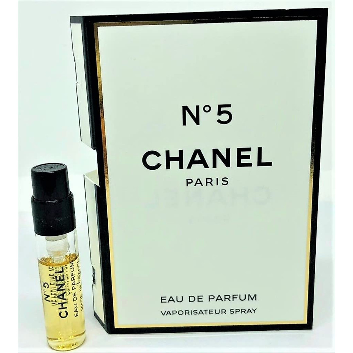 Chanel No. 5 by Chanel for Women 0.05 oz Eau de Parfum Sampler Vial Spray