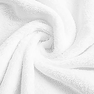 Day of The Dead Sugar Skull Blanket Rose Flowers Throw Fleece Blankets Rug Soft for Gift Bed Sofa 60"X50" Lightweight Flannel Blanket Bedding