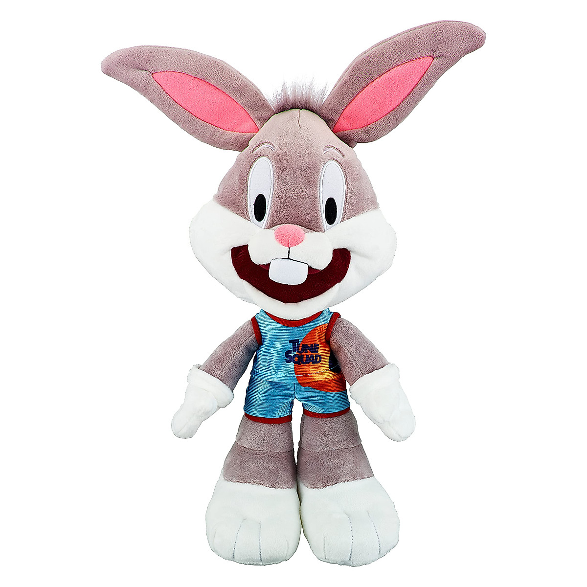 Moose Toys Space Jam: A New Legacy - Transforming Plush - 12" Bugs Bunny into a Soft Plush Basketball - Exclusive, Multicolor, (14591)