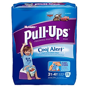 Huggies Pull-Ups Original Training Pants Cool Alert - Boys - 3T-4T - 23 ct