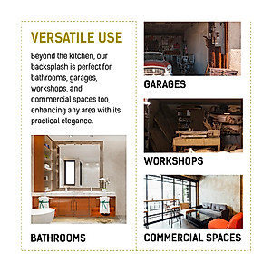 Lostronaut Stainless Steel Backsplash for Kitchen Wall - 24" x 30" Oven Spatter Shield with Pre-Drilled Holes - Mounting Screws & Microfiber Towel - Quick Install Splash Plate Stain Guard for Stove