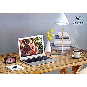 VERISS Digital 9999 Days Countdown Clock Timer with Backlight - Count Down Your Retirement, Wedding, Christmas, Vacation and All Calendar Event Dates in Your Life - Dog Collection (Black - 8 Frames)