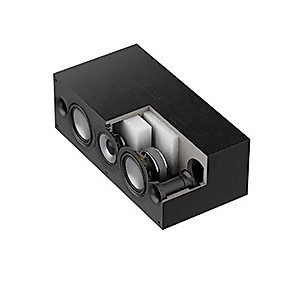 ELAC Uni-Fi 2.0 UC52 Center Speaker (Each), Black (UC52-BK)