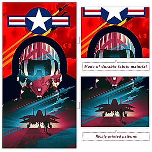 Pilot Aircraft Happy Birthday Banner Airplane Aviation Fighter Theme Backdrop Decor for Boys Men 1st Birthday Party Baby Shower Fighter Jet Party Supplies Decorations Photo Booth Props