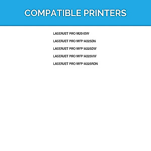 LD Products Compatible Toner Cartridge Replacement for HP 83X CF283X (Black, 5-Pack) for use in HP Laserjet Pro M225dw, M201dw, M225dn, M201dw, M225dn, M225dw, M225nw