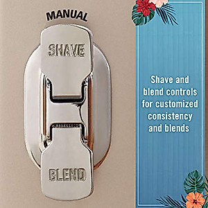 Margaritaville Bali Frozen Margaritas, Daiquiris, Coladas & Smoothies Machine with Self-Dispensing Lever and Mixes and Serves Party-Batch Size, 60 oz. Jar