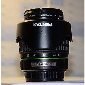 Pentax DA 18-55mm f/3.5-5.6 AL II Lens for Pentax and Samsung Digital SLR Cameras