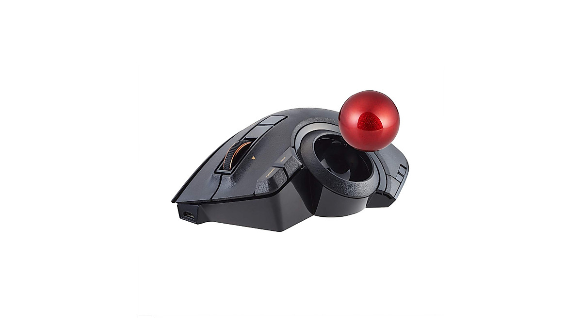 ELECOM EX-G Pro Trackball Mouse - Ergonomic & Versatile