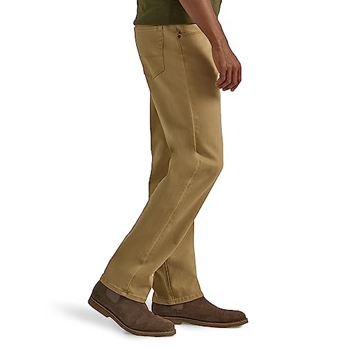 Wrangler Authentics Men's Classic 5-Pocket Relaxed Fit Flex Jean Harvest 34W x 30L