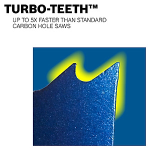 BOSCH HCS100 1 in. Edge Wood Hole Saw with Arbor