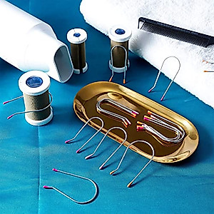 20 Pieces Assorted Hot Roller Clips Replacements, Fits Most Sized Rollers Curlers (Large, Medium, Small)