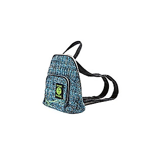 DIME BAGS Club Mini Backpack | Stylish Mini Hemp Backpack with Secret Pocket (Glass)