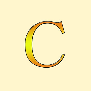 Glimmerst Initial Bracelet for Women 18K Gold Plated Stainless Steel Layered Coin Letter C Bracelet Beaded Chain Personalized Name Bracelet