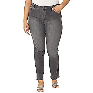 Gloria Vanderbilt Women's High Rise Skinny Jean, BOSPHORUS-Lurex Piping, 8