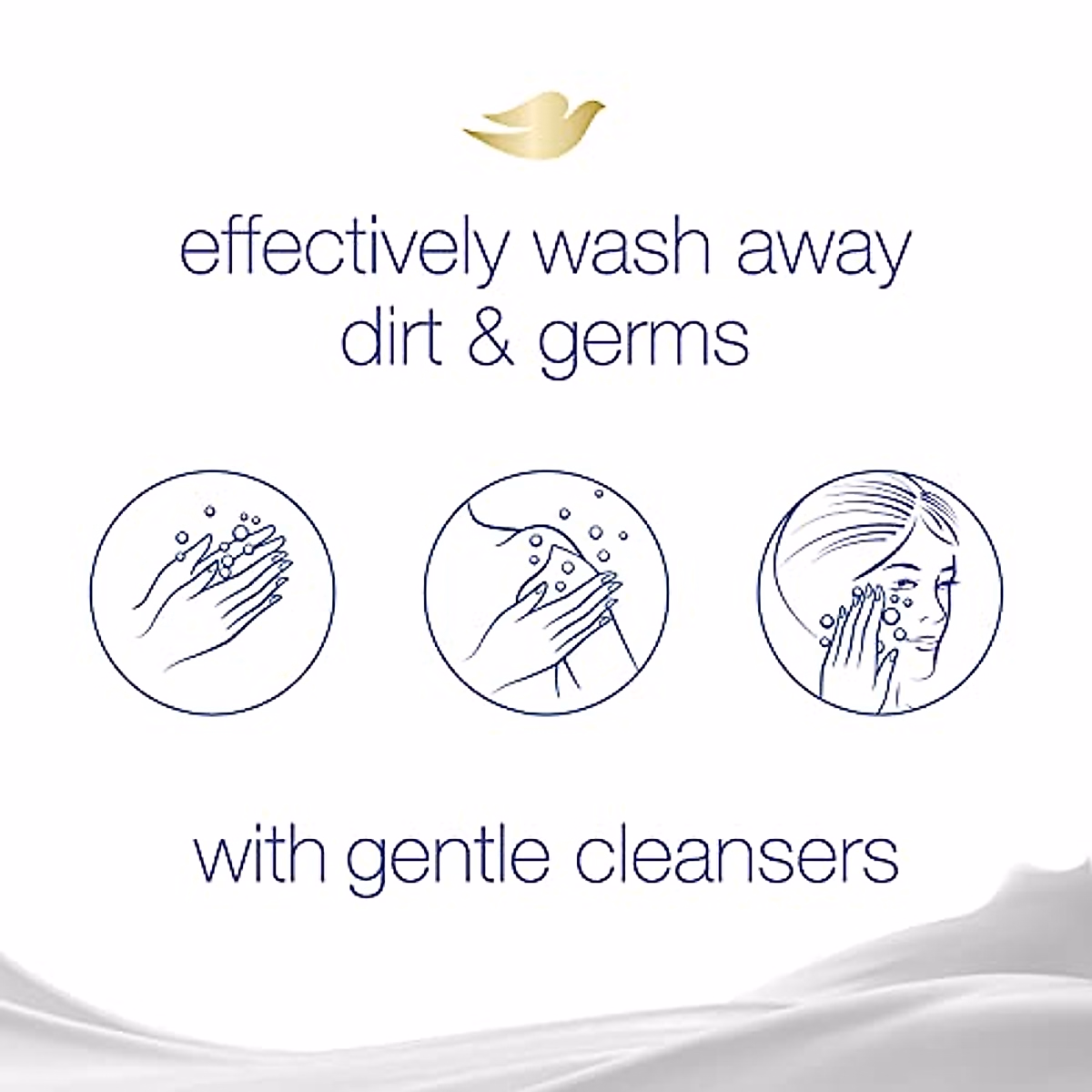 Dove Skin Care Beauty Bar For Softer Skin Cucumber and Green Tea More Moisturizing Than Bar Soap 3.75 oz, 14 Bars