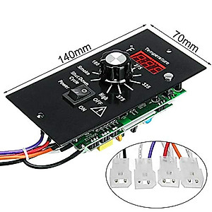S28esong Digital Thermostat Controller Board,Kitchen Digital Thermostat Pellet Grill Control Board for All Traeger