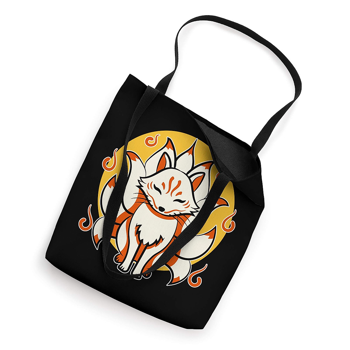 Japanese Fox Cute Funny Anime Kawaii Kitsune Kami Inari Fox Tote Bag