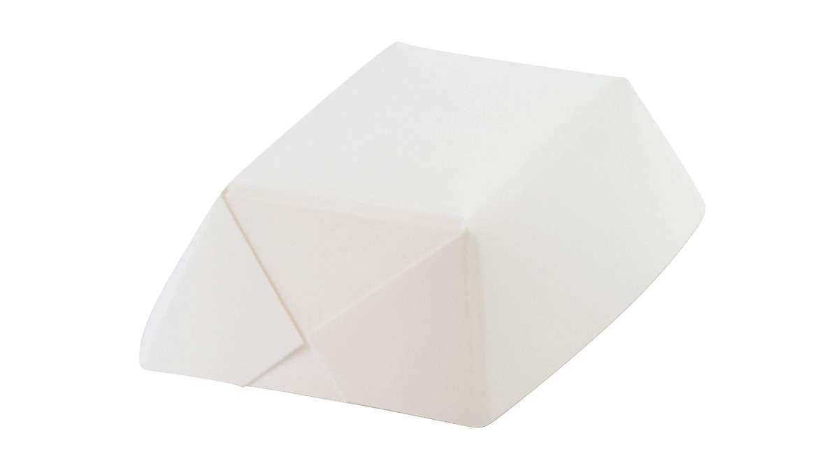 JA Kitchens Mini White Paper Food Tray - 250 Count