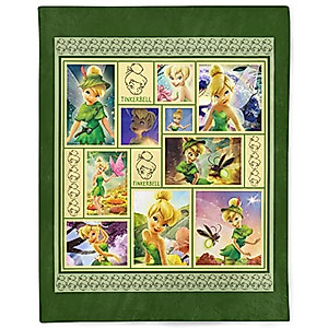 Comedy Quote Fleece Sherpa Throw Blanket Tinkerbell Winter Warm Soft Flannel Bedding Quilt Sofa and Bed Room Home Decor, 30x40in, 50x60in, 60x80in