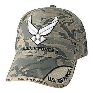 Mitchell Proffitt mens U.S. Air Force Cap -Camo USAF, Grey, One Size