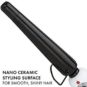 Hot Tools Pro Artist Nano Ceramic Tapered Curling Wand | For Smooth, Shiny Hair (3/4 to 1-1/4 in)