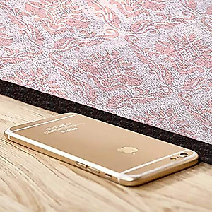 Ba Pink Pale Pink Round Area Rug Blush Computer Desk Mats for Office Chair Diameter 4 ft