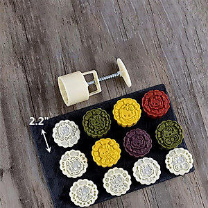 Hello kitty Cake mold, 2.2" DIY Hand Press Cookie Stamps Pastry Tool,Mid-Autumn Festival Moon Cake Mould Pressure Baking Mold