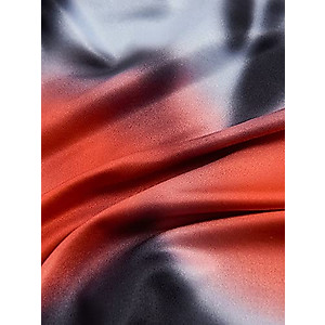 CAPE CLIQUE Womens Sexy Sleeveless Tie Dye Crop Top Spaghetti Straps Body Print Hollow Out Y2K Tie Dye Cami Tank Top Grey Small