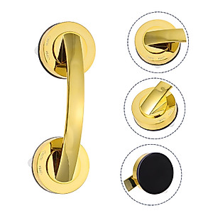 Mobestech 1pc Suction Grab Bar Bath Grab Bar Kitchen Cabinet Handles Hand Rest Assist Bath Handles Suction Bathtub Grab Bars Balance Assist Senior Assist Refrigerator Door Armrest Knob Elder