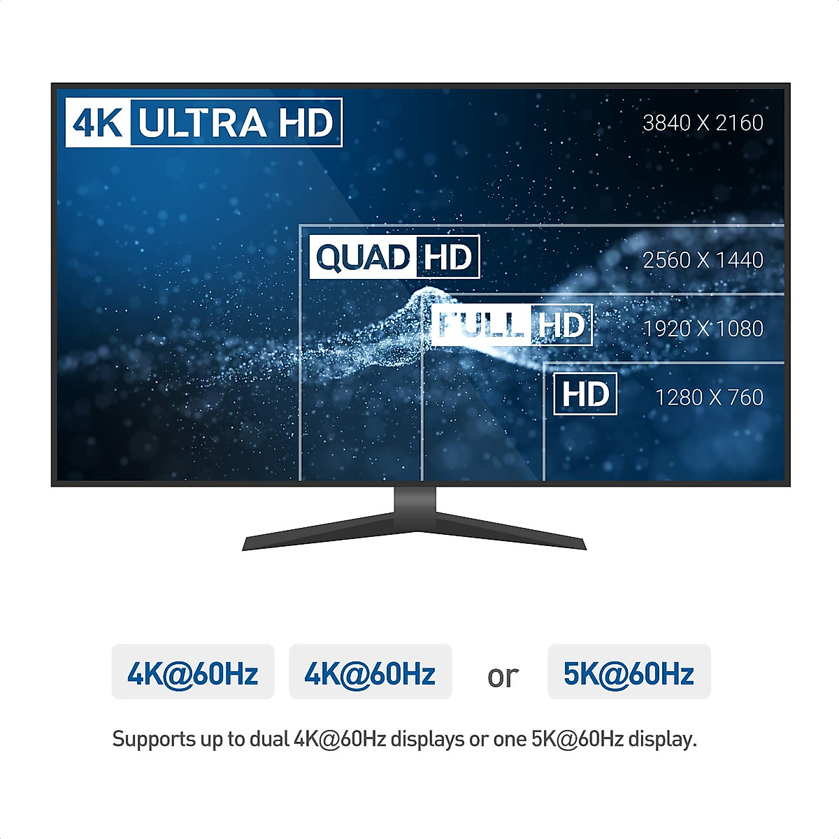 [Intel Certified] Cable Matters Active 40Gbps Fiber Optic Thunderbolt 3 Cable in 10 Meters / 32.8 Feet (Not Compatible with USB-C Ports Without The Thunderbolt Logo)