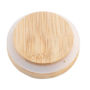 Amosfun 380ml Glass Jar Sealed Food Storage Container with Lids for Kitchen Spice Coffee Loose Bean Sugar Salt