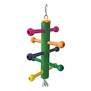 Parakeet Toys Parakeet Toys Parrot Toys 2pcs Stand Toys for Cage Color Climbing Parrot Toy Rotating Wooden Birds Chewing Random Tearing Ladder Parakeet Toys Parrot Toys Parrot Toys