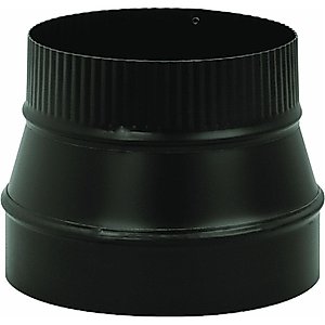 UNITED STATES HDW/U S HA TV195669 8x6 BLK 24GA Reducer